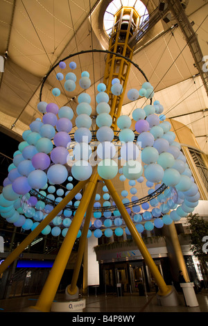 O2 Arena, entrance indoor concert venue, foyer London Millennium Dome ...