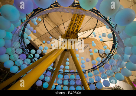 O2 Arena, light structure entrance indoor concert venue, London ...