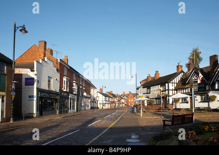 Sandbach High street Stock Photo - Alamy
