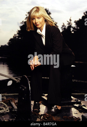 Actress Glynis Barber poses during a photo shoot December 2001 Stock ...