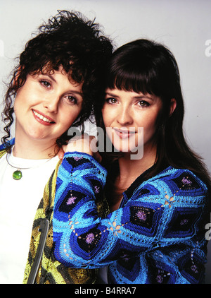 Television actress Liz Carling left Circa December 2001 Stock Photo - Alamy