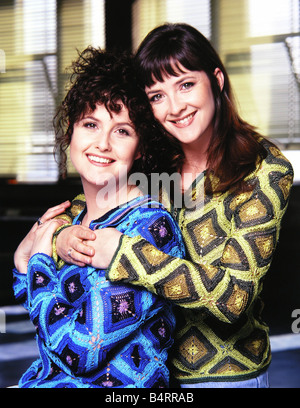Television actress Liz Carling left Circa December 2001 Stock Photo - Alamy