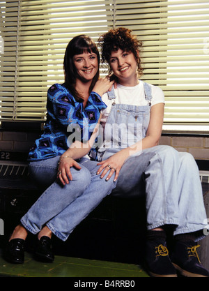 Television actress Liz Carling left Circa December 2001 Stock Photo - Alamy