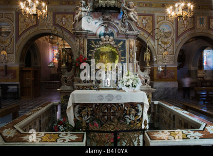 Achiropita altar Cathedral (XI) Rossano Calabria Italy Stock Photo - Alamy
