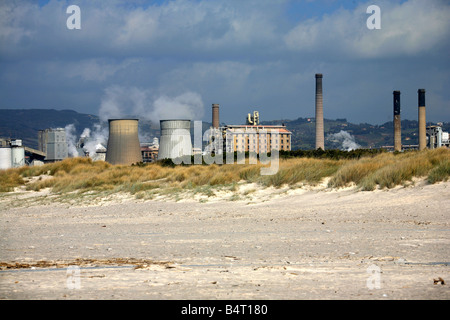 Chemistry industry Rosignano Solvay Tuscany Italy Stock Photo - Alamy