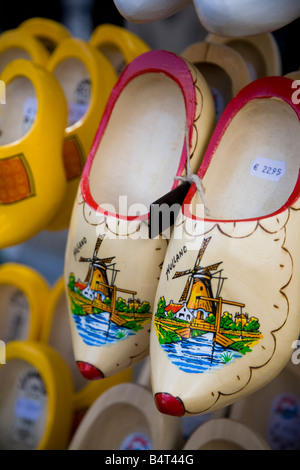 Traditional Dutch clogs, wooden shoes, one of the most significant ...