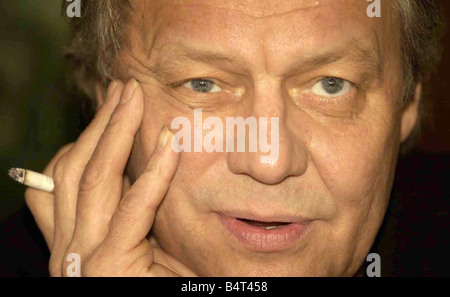 Actor David Soul at the Copthorne Hotel Birmingham David Soul smoking a ...