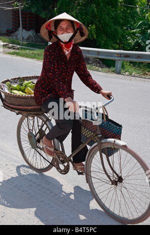Rural traffic Red River delta northern Vietnam Stock Photo - Alamy