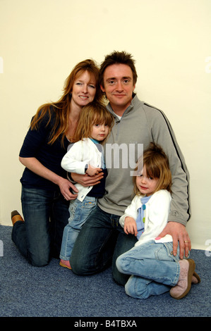 TV presenter Richard Hammond on the set of his television series ...