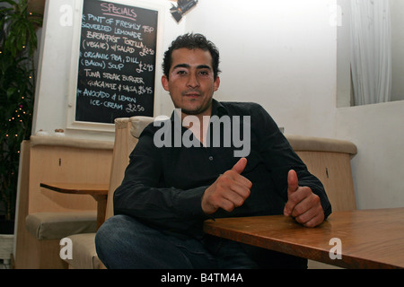Nabil Elouahabi a former Eastenders actor works now in this Cafe in ...