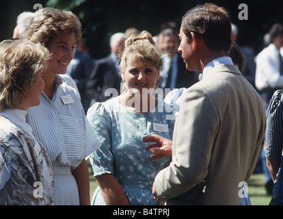 Prince Charles on walkabout Perth Scotland November 1989 Stock Photo ...