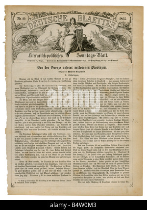 press / media, magazines, "Der deutsche Vorkaempfer" (The German ...