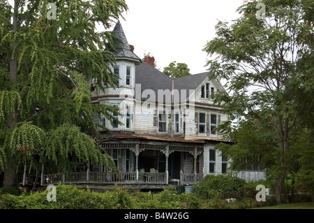 Haunted house with dark scary horror atmosphere Stock Photo: 79555914 ...
