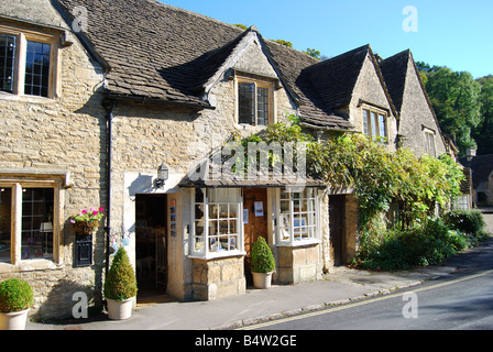 The Street Castle Combe Wiltshire England Stock Photo - Alamy