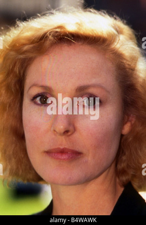 Victoria Tennant British actress September 1989 Stock Photo - Alamy