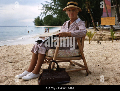 Joan Hickson Actress plays Miss Marple Stock Photo - Alamy