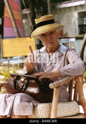 Joan Hickson Actress plays Miss Marple Stock Photo - Alamy
