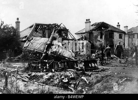 WORLD WAR II: AIR RAIDS. /nAn air raid warden setting a blackout time ...