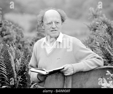 Lord Longford seen here in the grounds of his Hurst Green, Sussex home ...