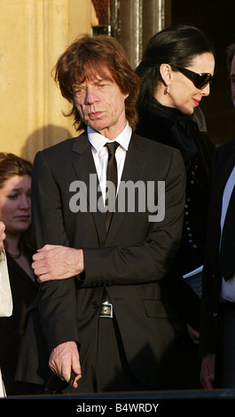 Mick Jaggers Fathers Funeral Funeral of Mick Jaggers father Joe Stock ...