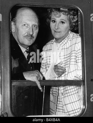 Fanny Craddock gourmet chef with husband John Craddock and John Harper ...