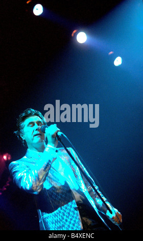 Roxy Music at the Newcastle Telewest Arena Bryan Ferry pictured 12 06 ...