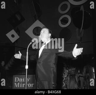 Matt Monro singer Feb 1965 UK Eurovision Song Contest Entrant1964 Stock ...
