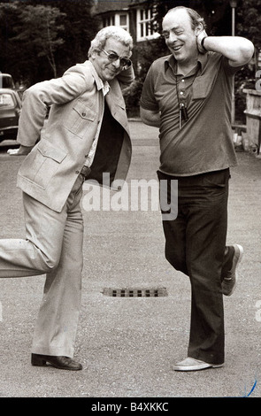 Barry Cryer and John Junkin June 1978 scriptwriters for the new ...