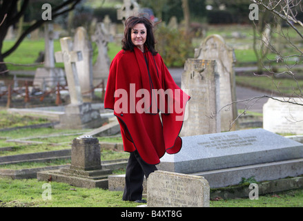 Psychic Cleric Tina Hamilton pictured near her home in Canterbury 11th ...