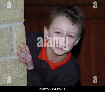 Jacob Murphy aged 5 at home in Brighouse West Yorkshire His mum Susan ...
