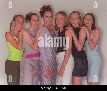 The Walton Sextuplets growing up August 1999 from left Sarah Walton ...