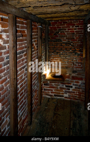 The interior of Upnor Castle in Kent in the UK Stock Photo - Alamy