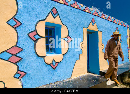 Basotho Cultural Village, Golden Gate national park, Free State, South ...