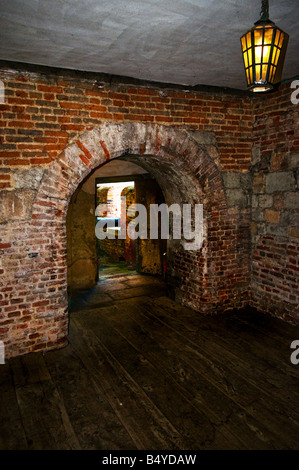 The interior of Upnor Castle in Kent in the UK Stock Photo - Alamy