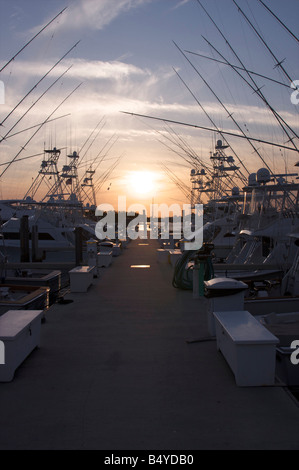 Fishing boats set sail at dawn, fishing village on the Atlantic ...