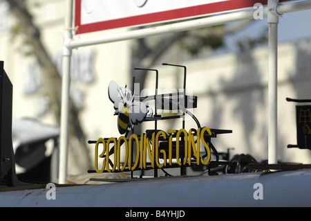 Neon sign advertising Boddingtons beer Stock Photo - Alamy
