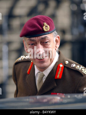 General Sir Michael Jackson Mike Jackson and Rear Admiral Boyce leave ...