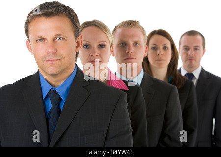 A group of serious looking business people Stock Photo - Alamy