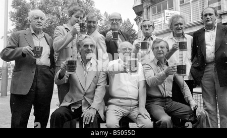 Dads Army The Play Arthur Lowe and Clive Dunn enjoy a pint before the ...