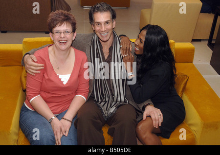 Ex Pop star Sinitta and husband Andy Willner pictured with surrogate ...