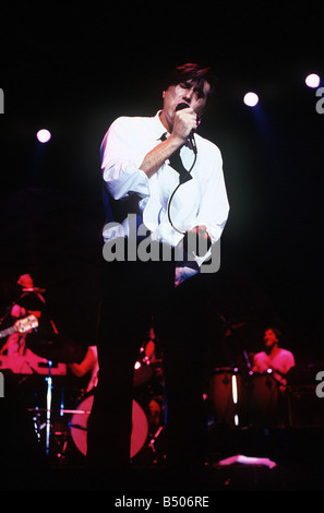Bryan Ferry singer with the band Roxy Music June 2001 start their World ...