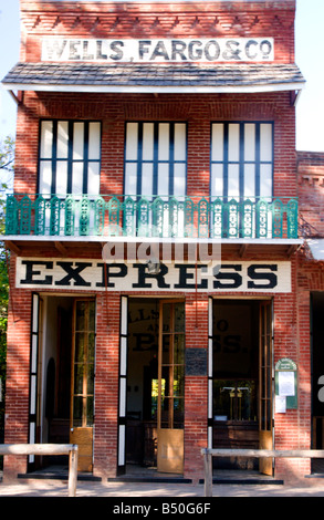 Wells Fargo building, Columbia State Historic Park, California Stock ...