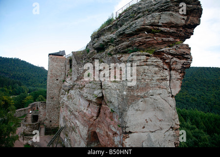 Sep 2008 - Fleckenstein Castle Alsace France Stock Photo - Alamy