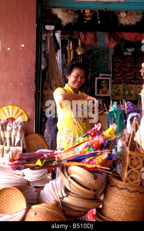 Pasar Kumbasari - craft market denpasar bali indonesia Stock Photo - Alamy