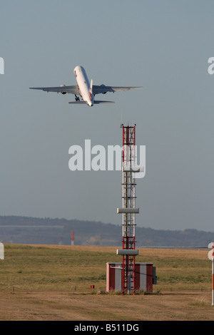 Instrument landing system antenna Stock Photo - Alamy