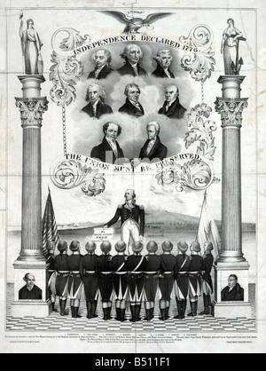 US Declaration of Independence; The original Declaration of ...