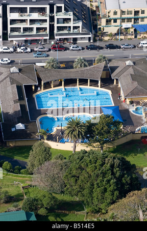 Mount Maunganui hot thermal pools, New Zealand Stock Photo - Alamy