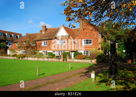 Brasted village green in the county of Kent, UK Stock Photo - Alamy