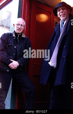 Rod Clements right and Ray Laidlaw of the folk pop group Lindisfarne ...