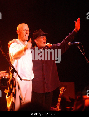 Rod Clements right and Ray Laidlaw of the folk pop group Lindisfarne ...